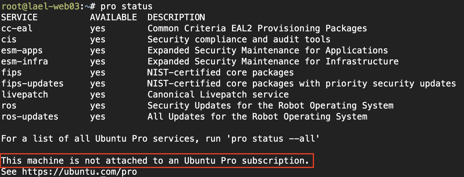 무료로 Ubuntu Pro 를 활성화 하여 안전한 OS 사용하는 방법 – Lael's World